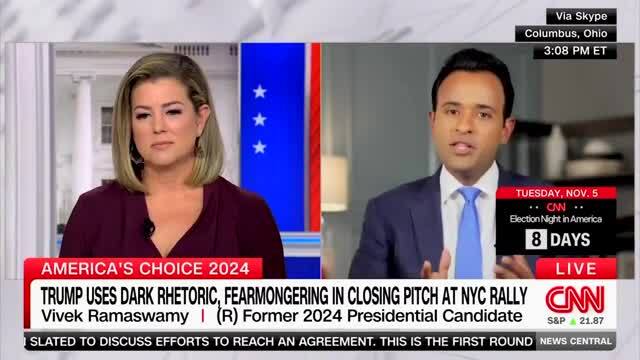 Vivek Ramaswamy Leaves CNN Host in Silence After Exposing Her Fake ...