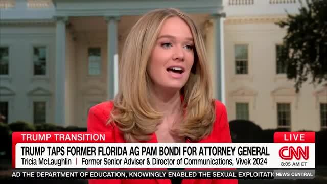 Tricia McLaughlin Appears on ‘ABC News Live Now’ To Discuss Trump Admin ...