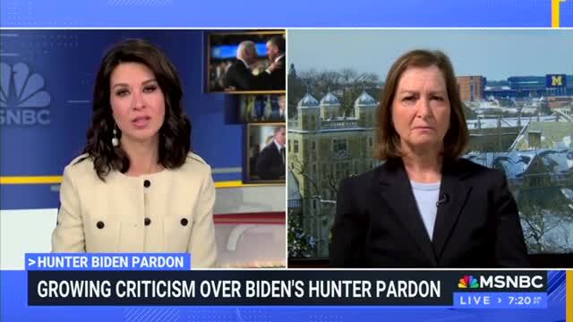 MSNBC’s McQuade: Joe Biden Was Forced to Pardon Hunter Because Trump ...