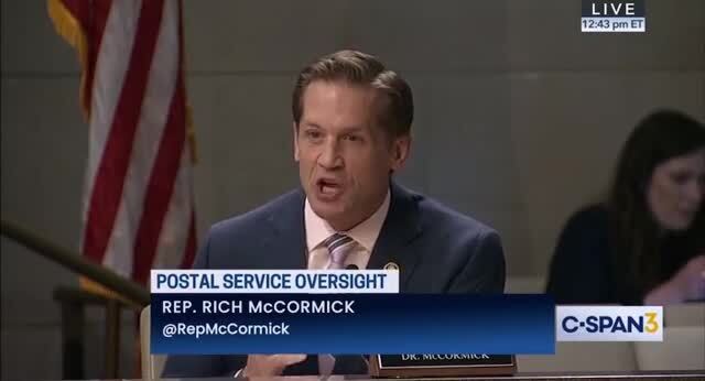 Postmaster General Covers Ears in Protest During Wild Exchange with ...