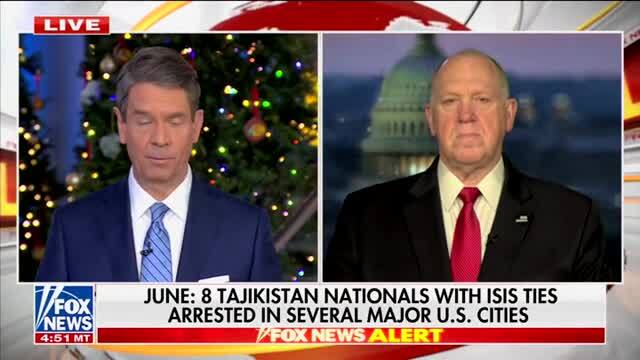 Tom Homan: This Admin Unsecured the Border with Purpose; It’s an Open ...
