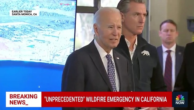 Biden at California Wildfire Briefing: ‘We’re Prepared To Do Anything ...