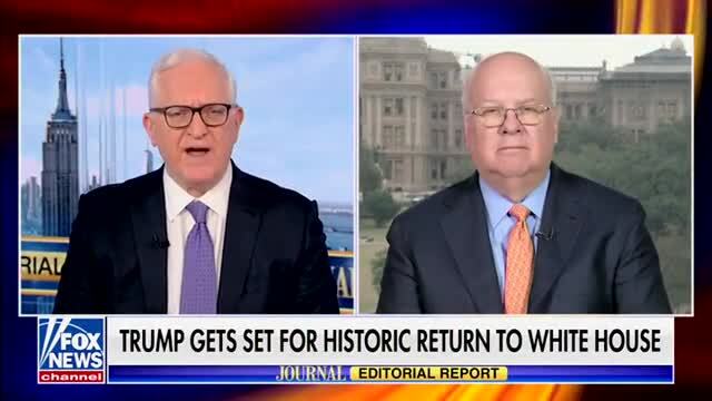 Karl Rove: Trump Is in a Stronger Position, He’s More Popular Today ...