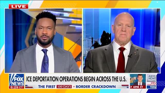 Tom Homan: If You Are in the Country Illegally ICE Can Visit You ...