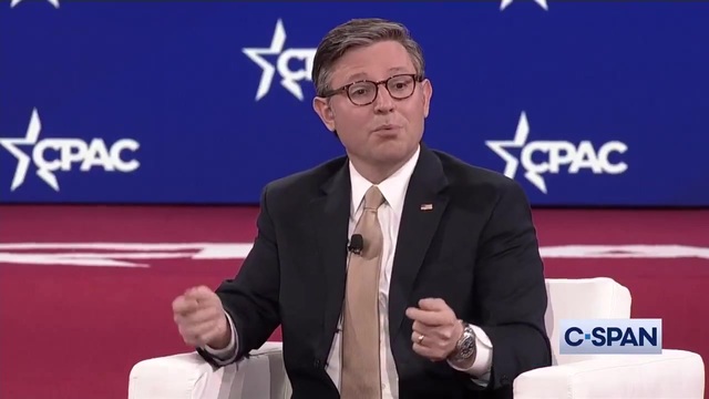 CPAC Crowd Loudly Boos Giving Ukraine More Aid As Speaker Johnson ...