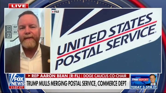 DOGE Caucus Co-Chair: Merging U.S. Postal Service with Commerce ...