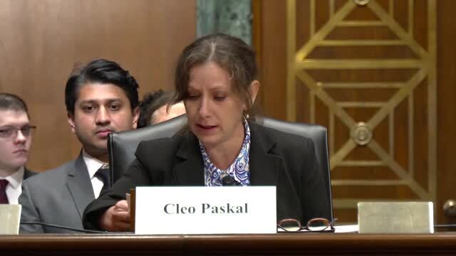 Cleo Paskal Opening Statement - Crossroads of Competition: China in ...