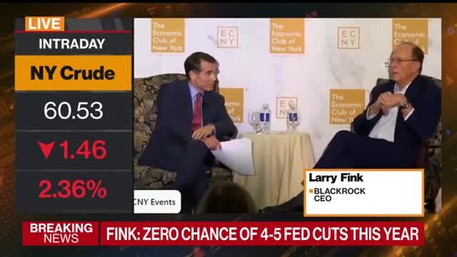 BlackRock CEO Larry Fink: ‘Most CEOs I Talked to Would Say We Are ...