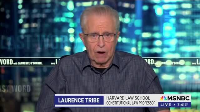 Laurence Tribe: After Harvard, Trump Is Going to Attack the Next University, Not Even King ...