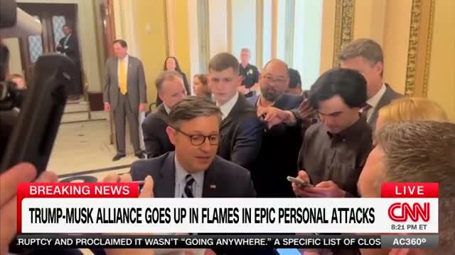 Mike Johnson: I Sent a Text to Elon Musk, Hoping He Reads It :: Grabien ...