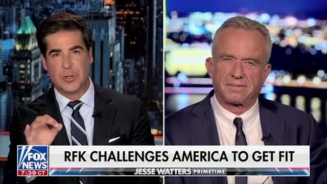 RFK Jr. Challenges Watters to Post His 100 Push-Ups and Pull-Ups ...