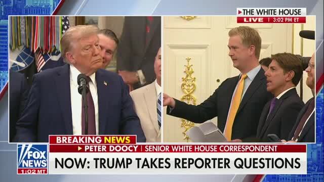 Fox’s Peter Doocy Confronts Trump: How Did You Find out ‘You Were Dead ...