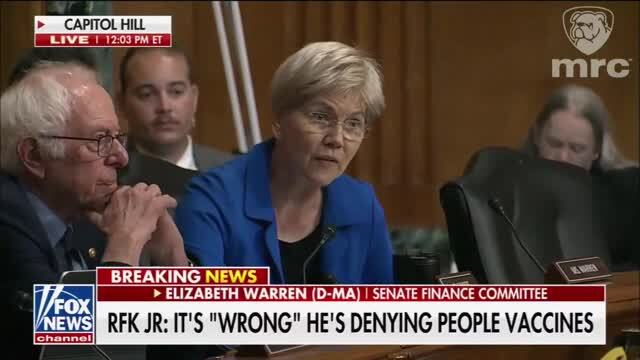 RFK Jr. Reminds a Screaming Elizabeth Warren that She’s Taken $855,000 ...
