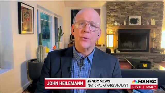 John Heilemann: We Are Facing ‘Autocratic’ Presidentially Driven Policy ...