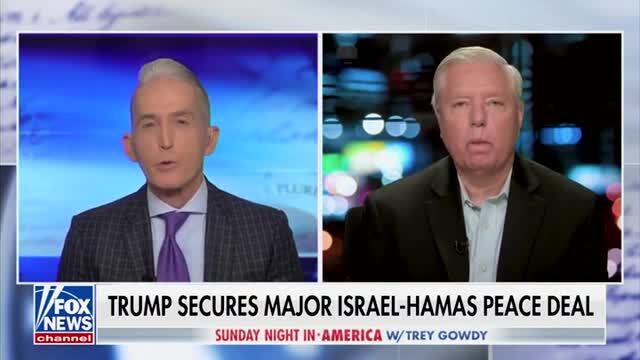 Graham on Gaza Peace Plan: No One in the World Could Have Done this ...