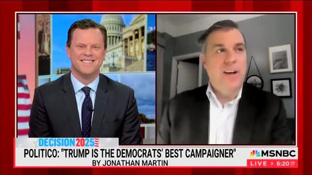 Jonathan Martin: Nobody Turns out Democrats Like Donald Trump ...