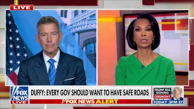 Sec. Duffy: ‘President Trump Said, “I Want to Make American Roads Safe ...