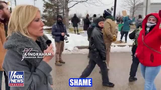 Protester to Laura Ingraham Asking ‘Do You Have a Job?’: ‘I’m Getting ...